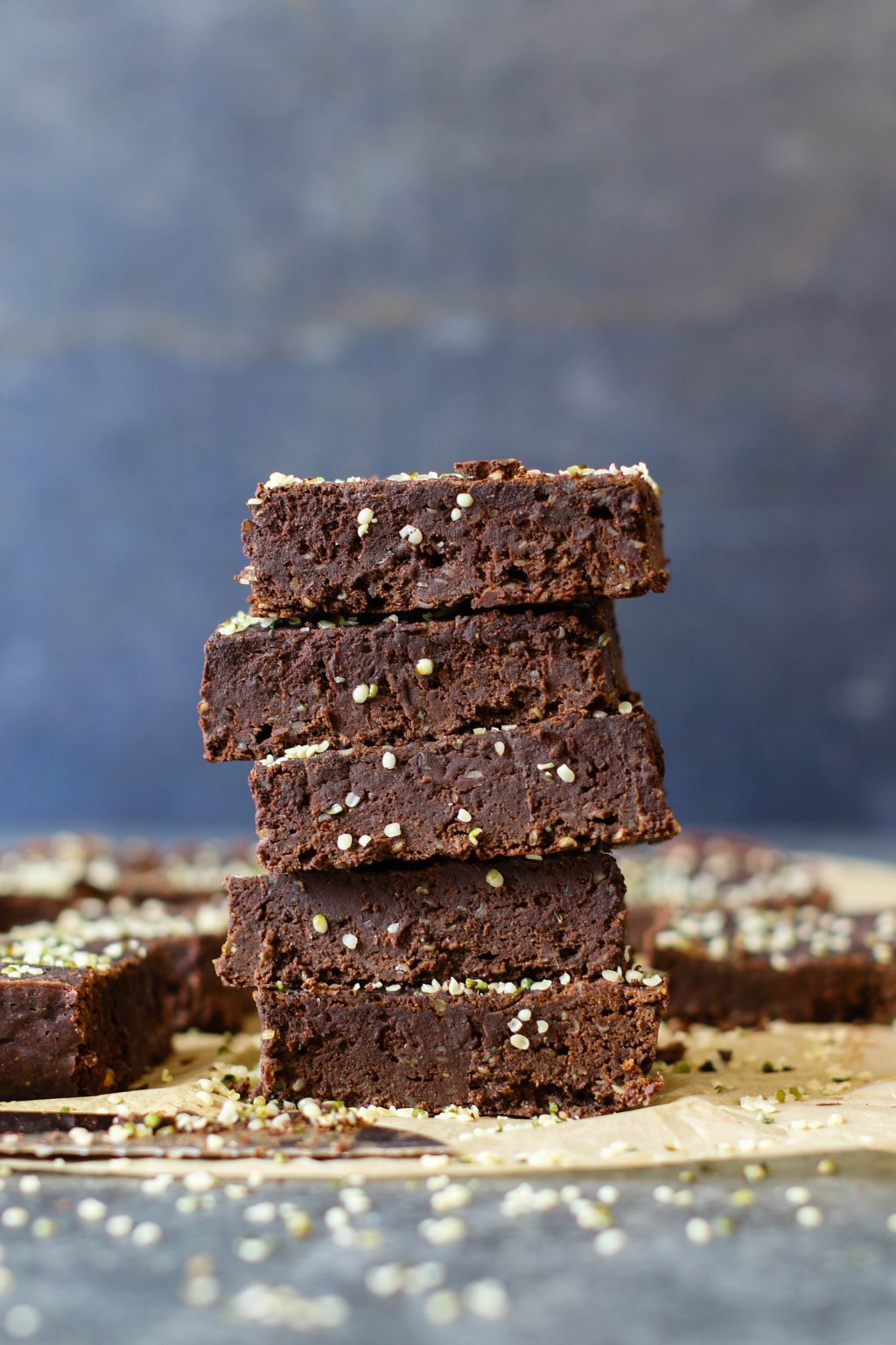 No-Sugar-Added Black Bean Brownies - Flora & Vino