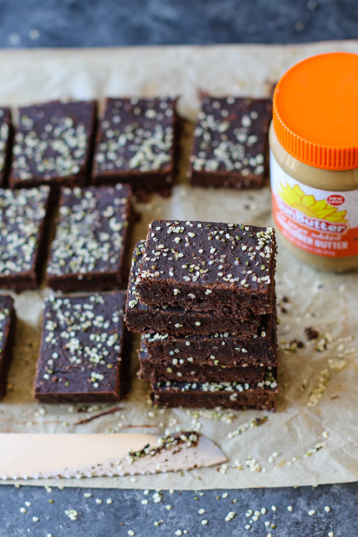 No-Sugar-Added Black Bean Brownies - Flora & Vino