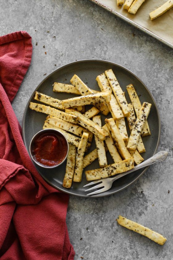 Oven-Baked Tofu Fries - Flora & Vino