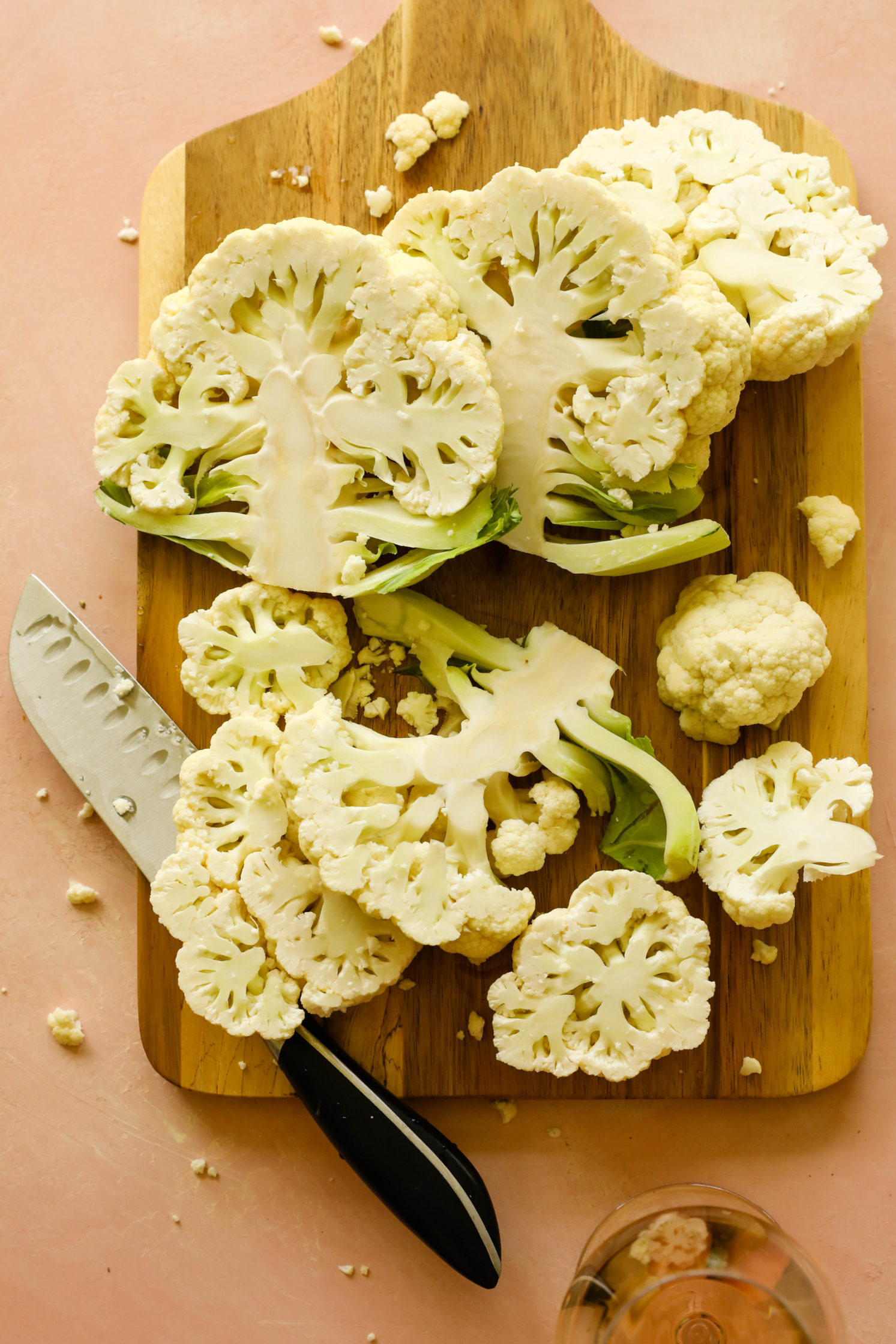 Jamaican Jerk Cauliflower Steaks & Rosé - Flora & Vino