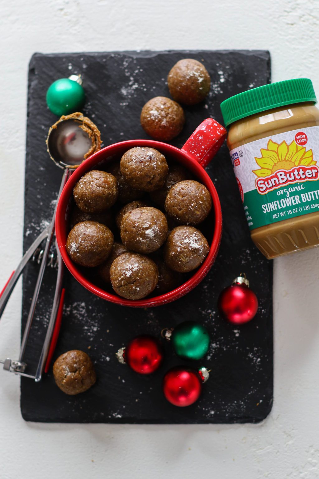 Gingerbread Bliss Balls Recipe (the best holiday snack!) - Flora & Vino