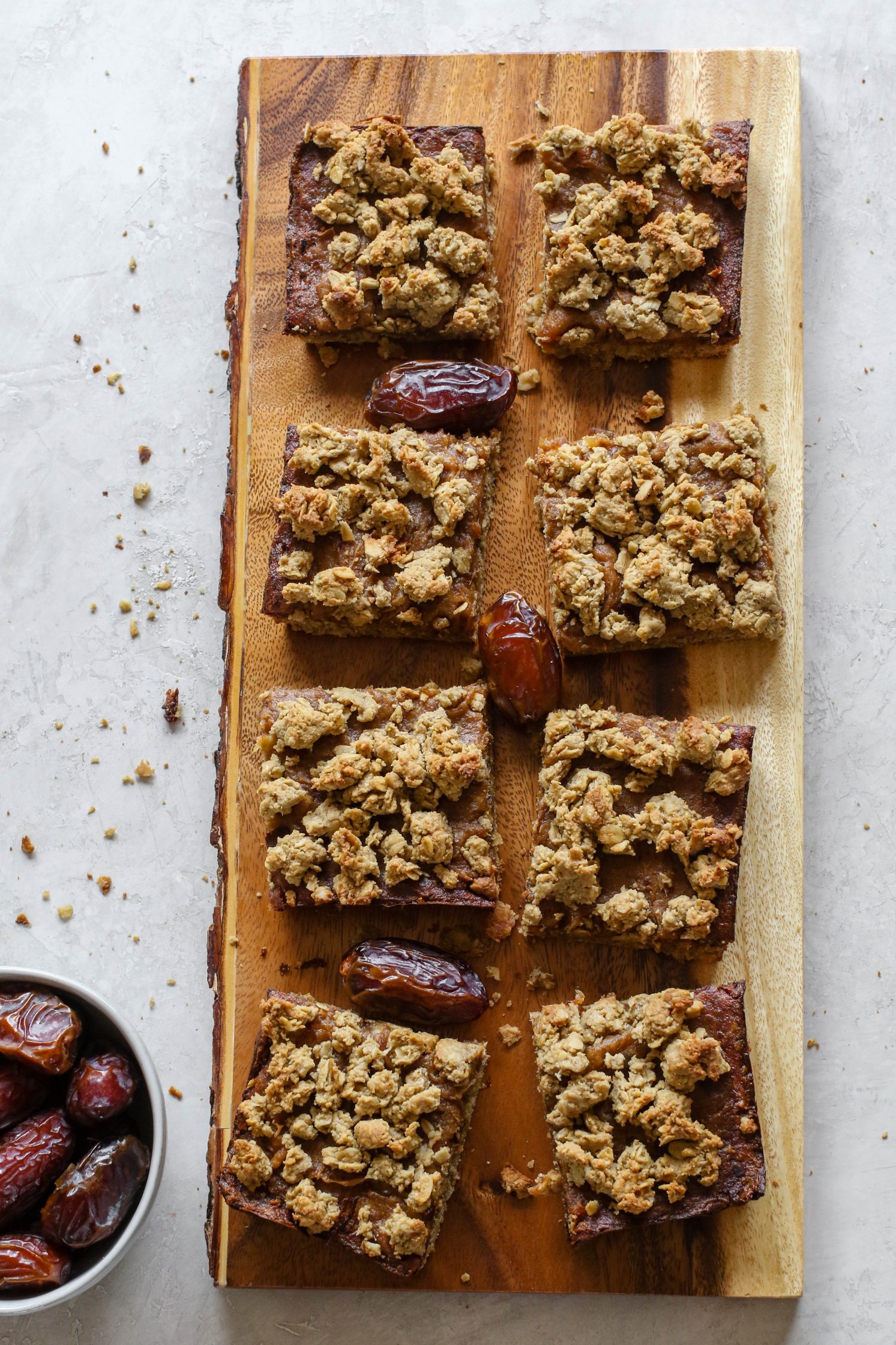 SunButter Date Squares Recipe that's gluten-free!- Flora & Vino