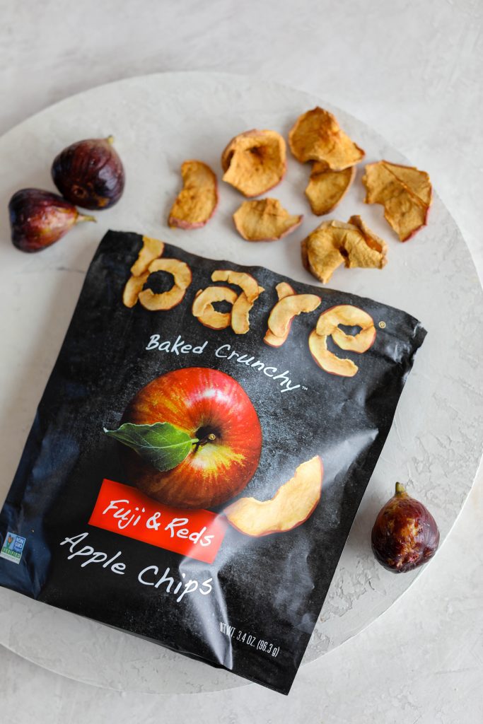 Low Sugar Fig Jam & Apple Chips - Flora & Vino
