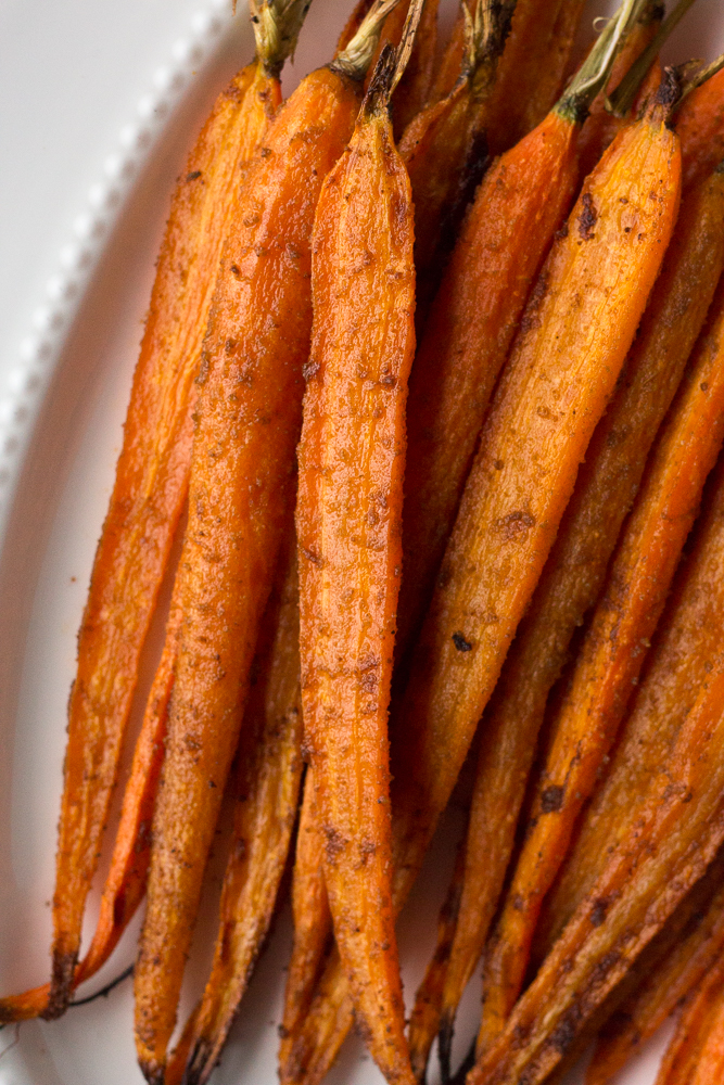 Cumin Roasted Carrots - Flora & Vino