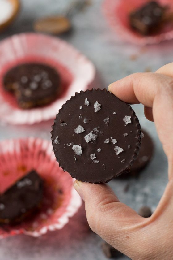 Easy Almond Butter Cups - Flora & Vino