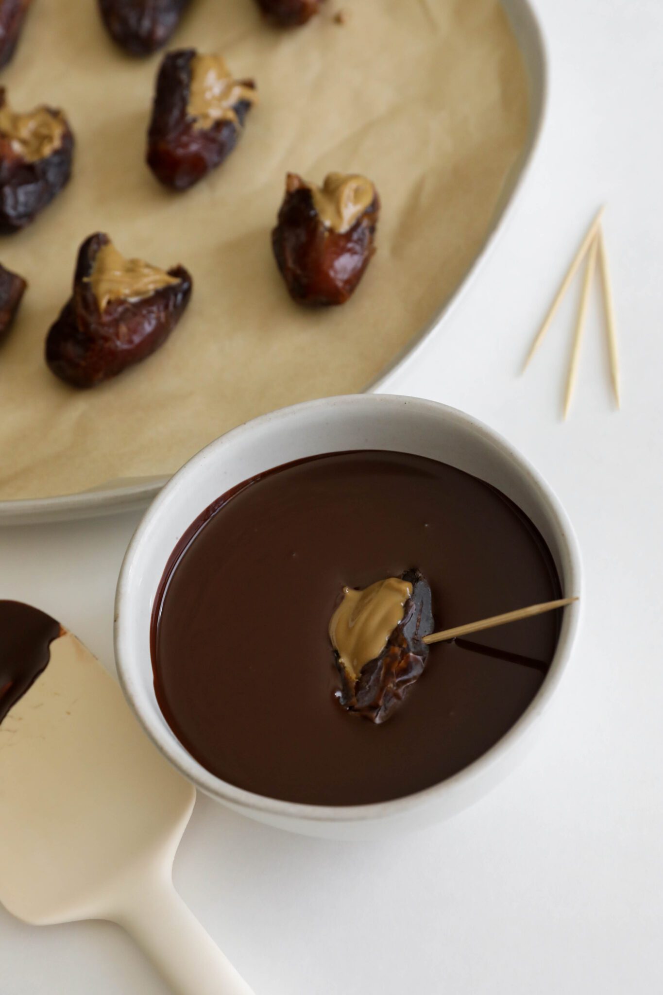 Chocolate Strawberry Covered Dates - Flora & Vino
