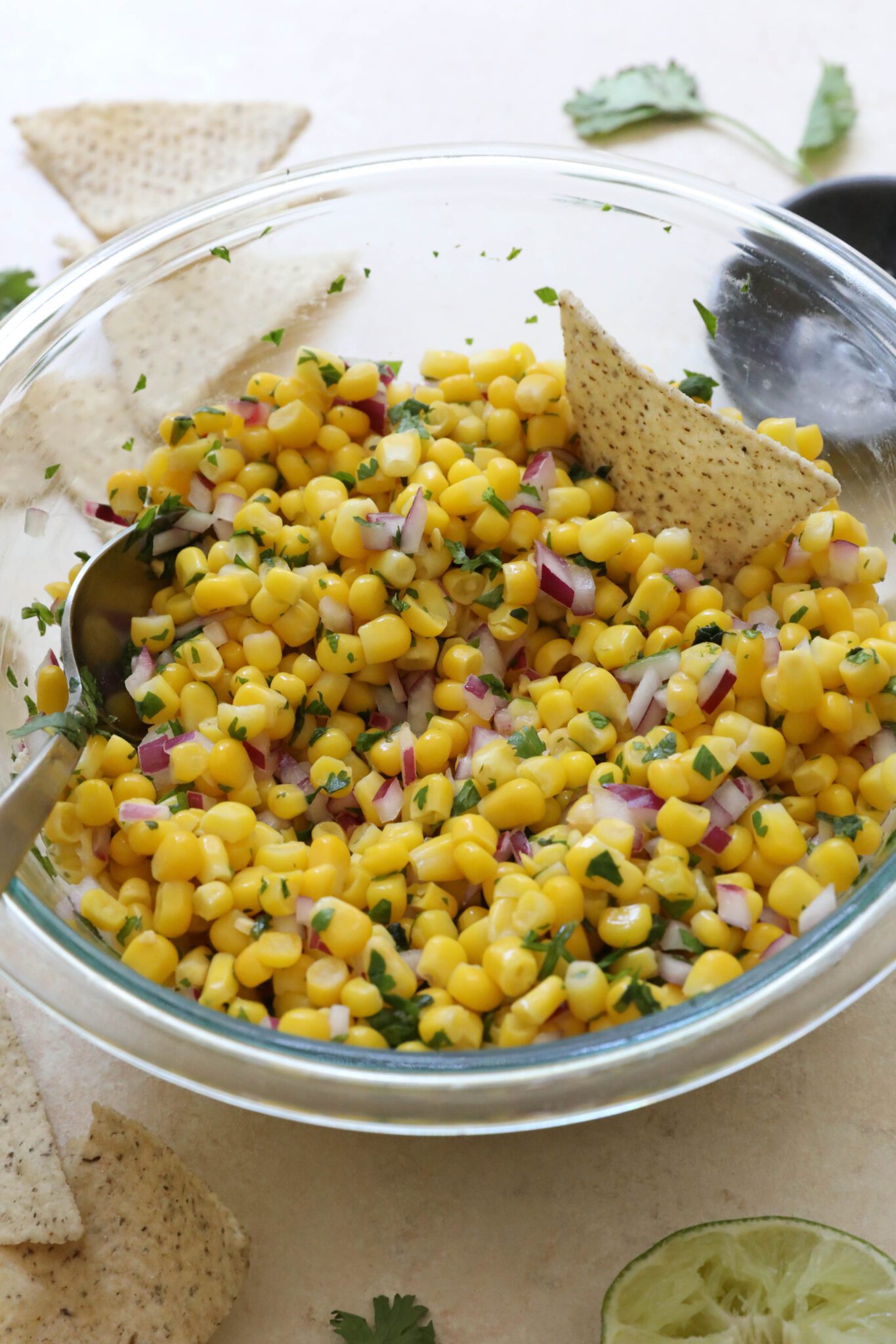 Quick Corn Salsa - Flora & Vino