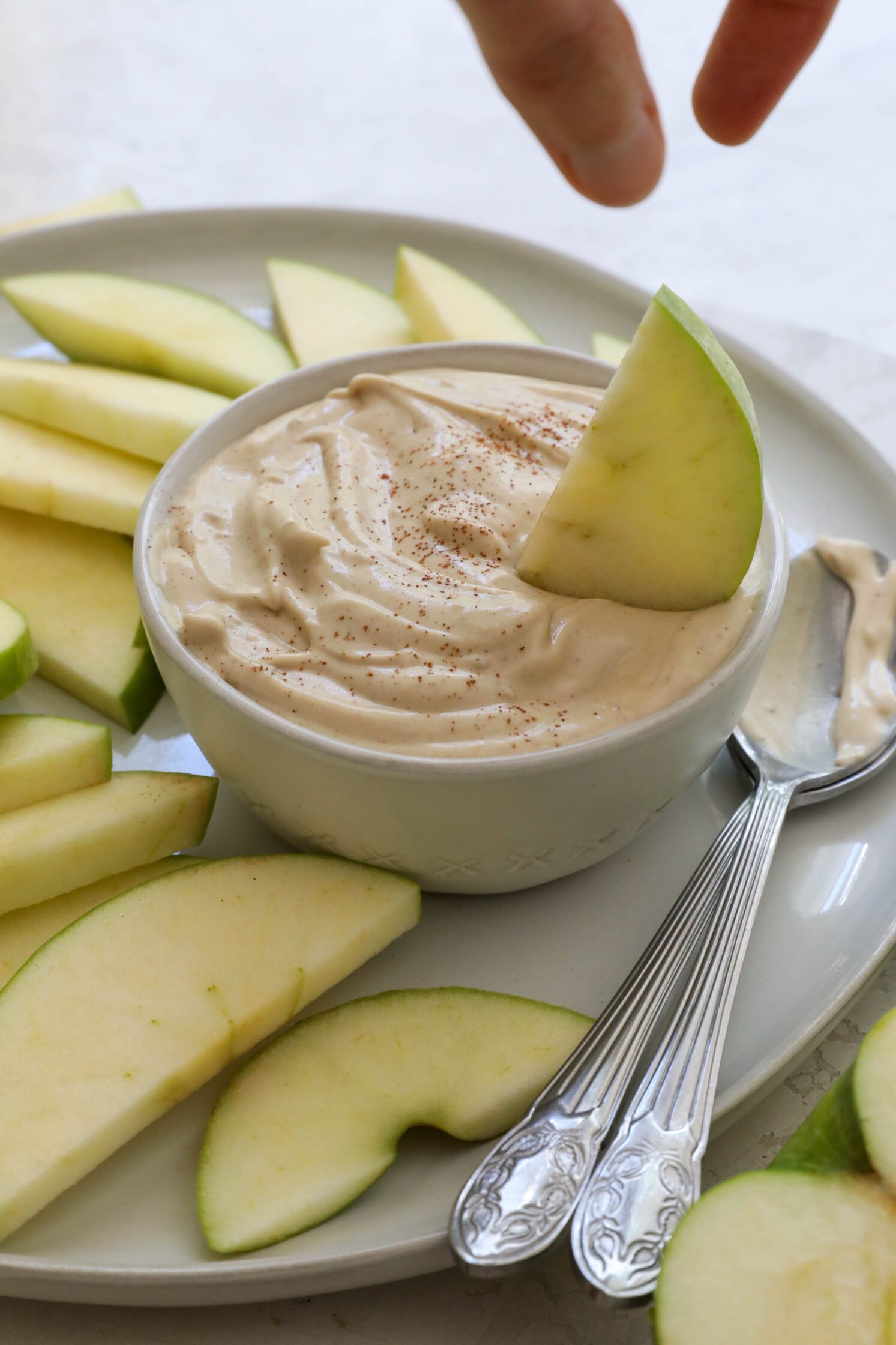 SunButter Yogurt Dip Recipe (4 ingredients!) - Flora & Vino