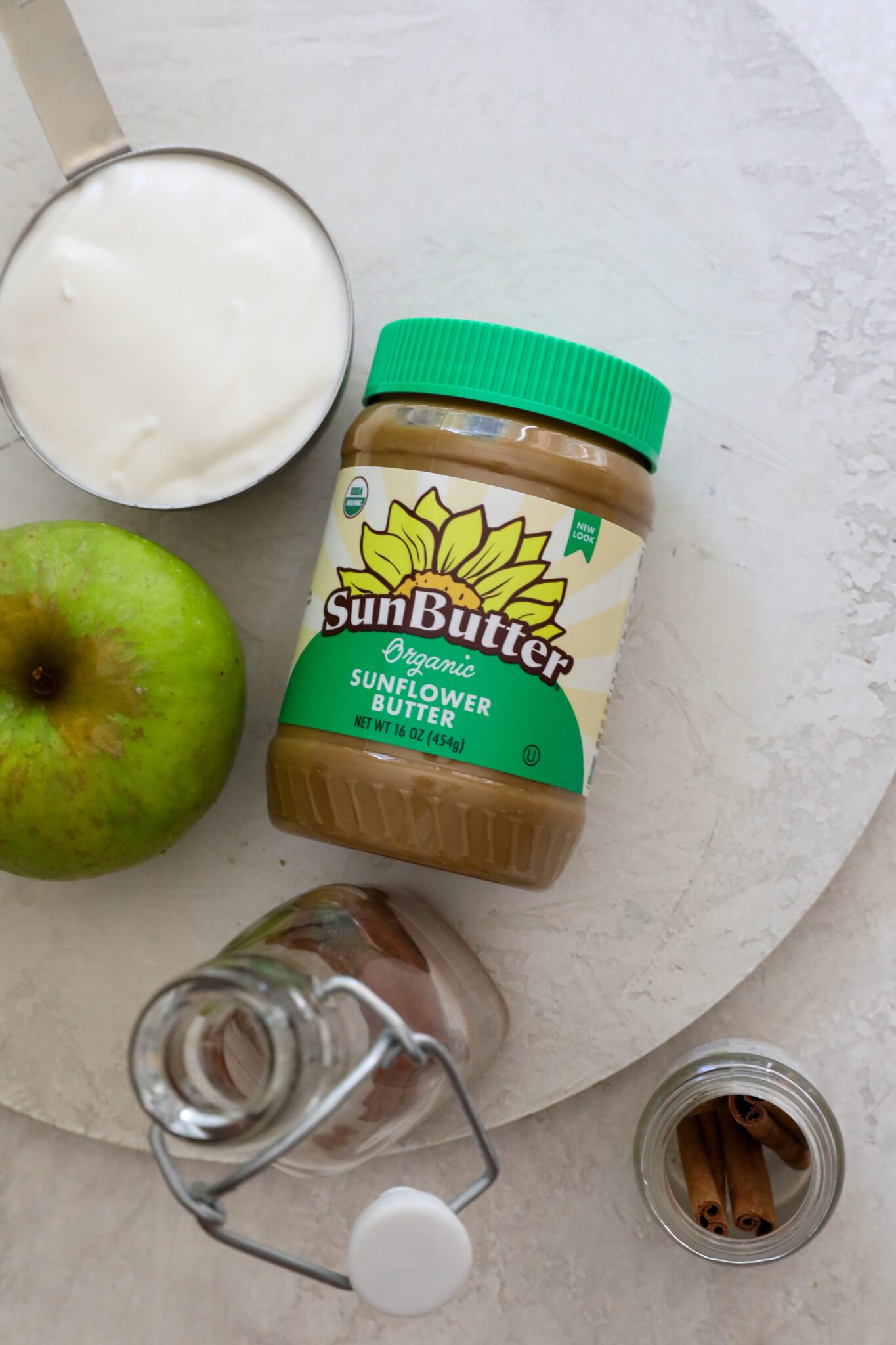 SunButter Yogurt Dip Recipe (4 ingredients!) - Flora & Vino