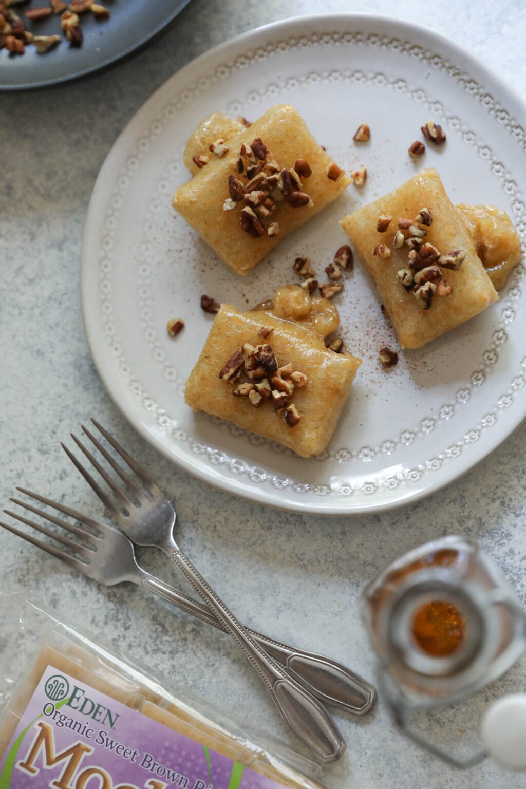 Maple Cinnamon Baked Mochi - Flora & Vino