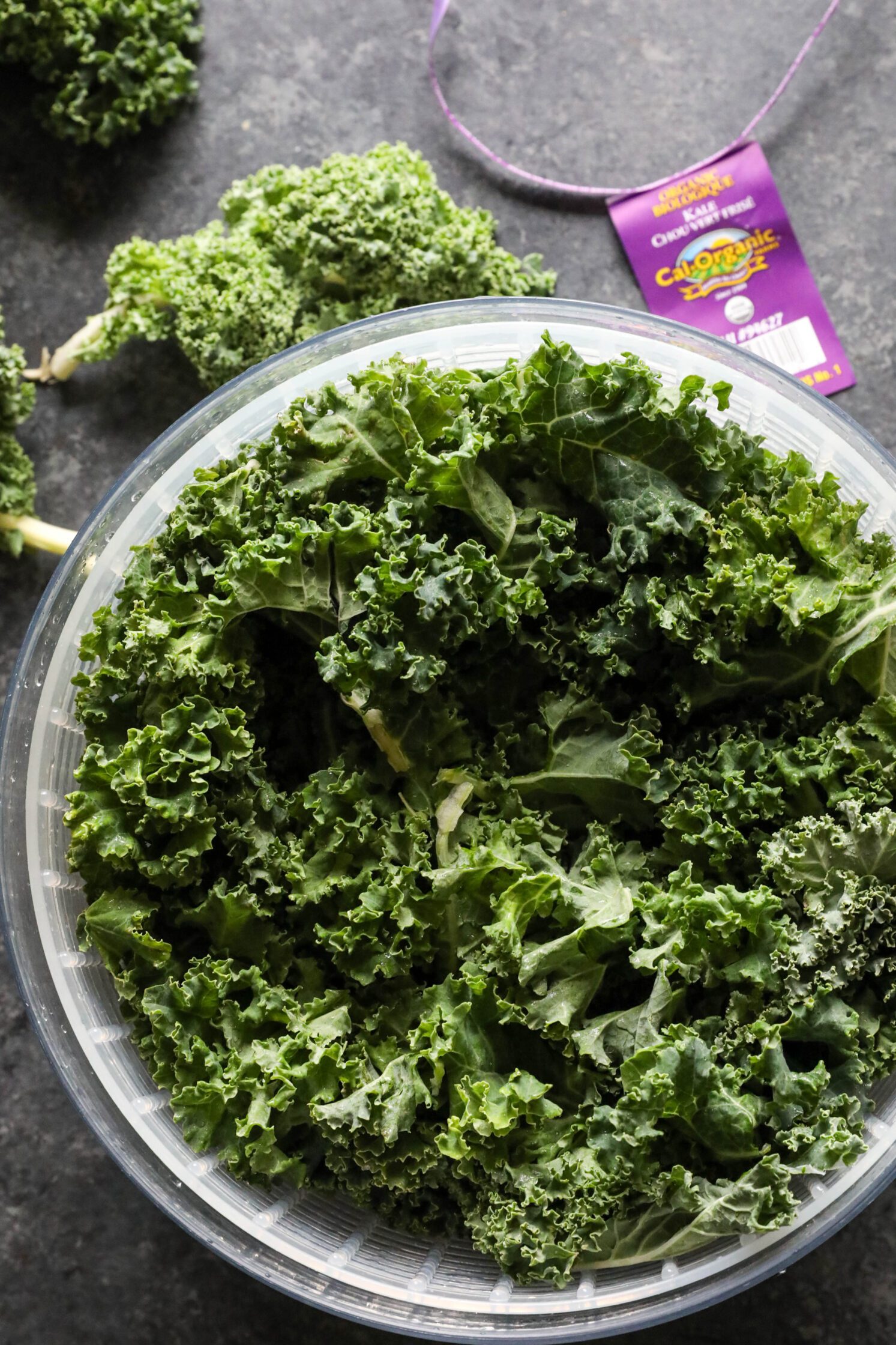 Lime Maple Roasted Kale - Flora & Vino