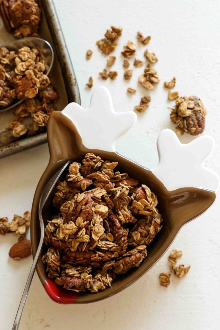SunButter Gingerbread Granola Recipe - Flora & Vino