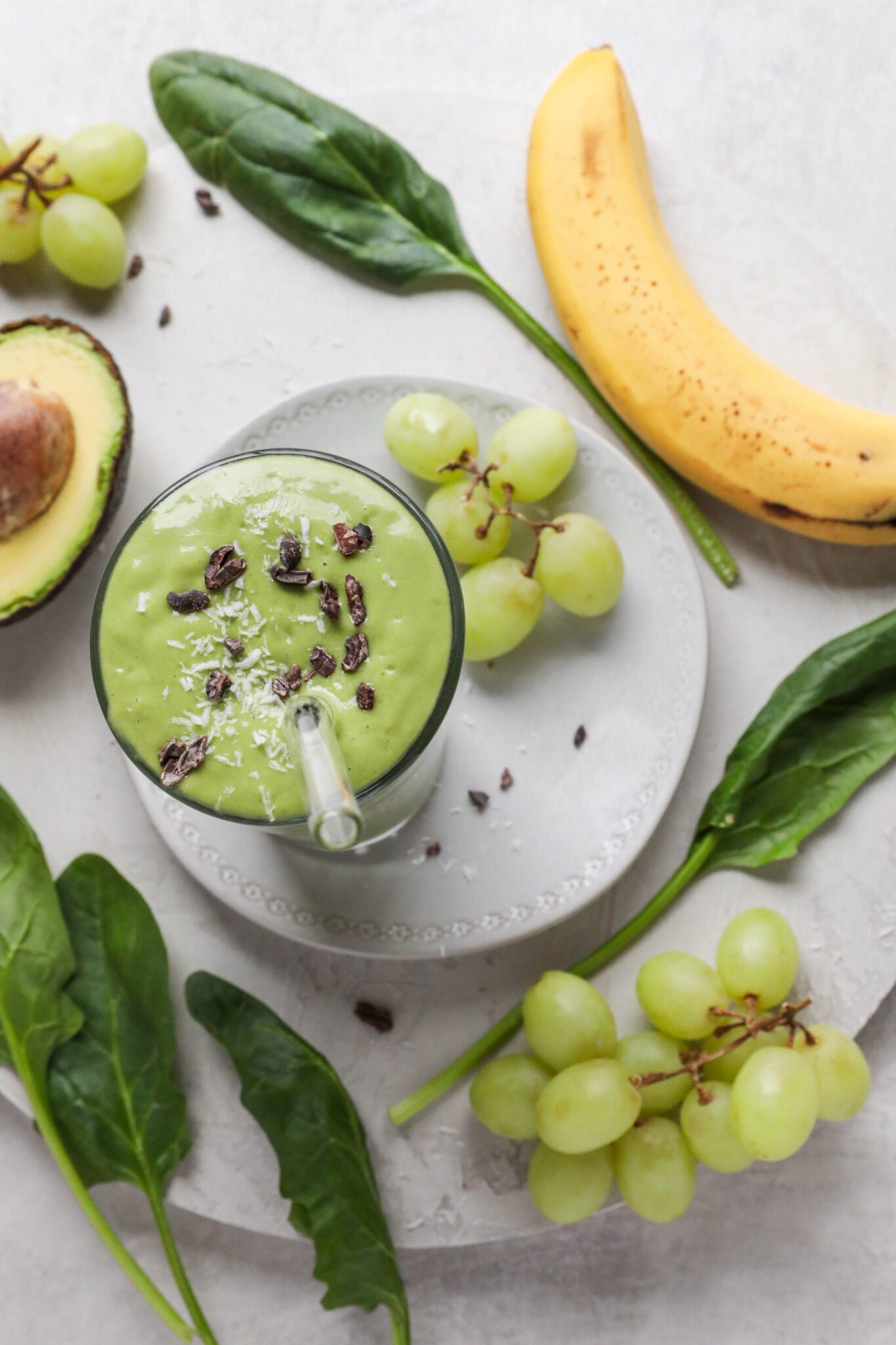 Green Grape Protein Shake - Flora & Vino