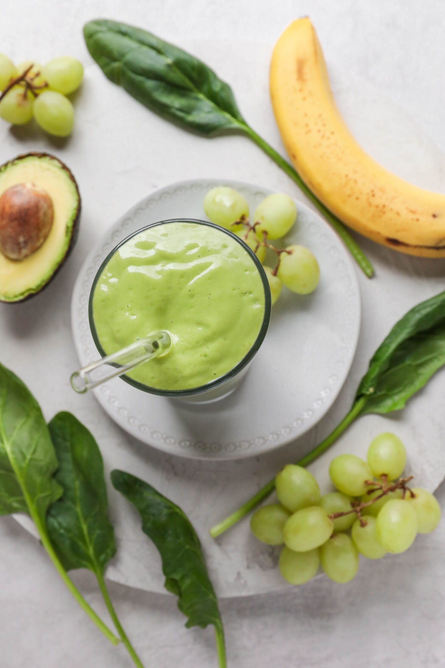 Green Grape Protein Shake - Flora & Vino