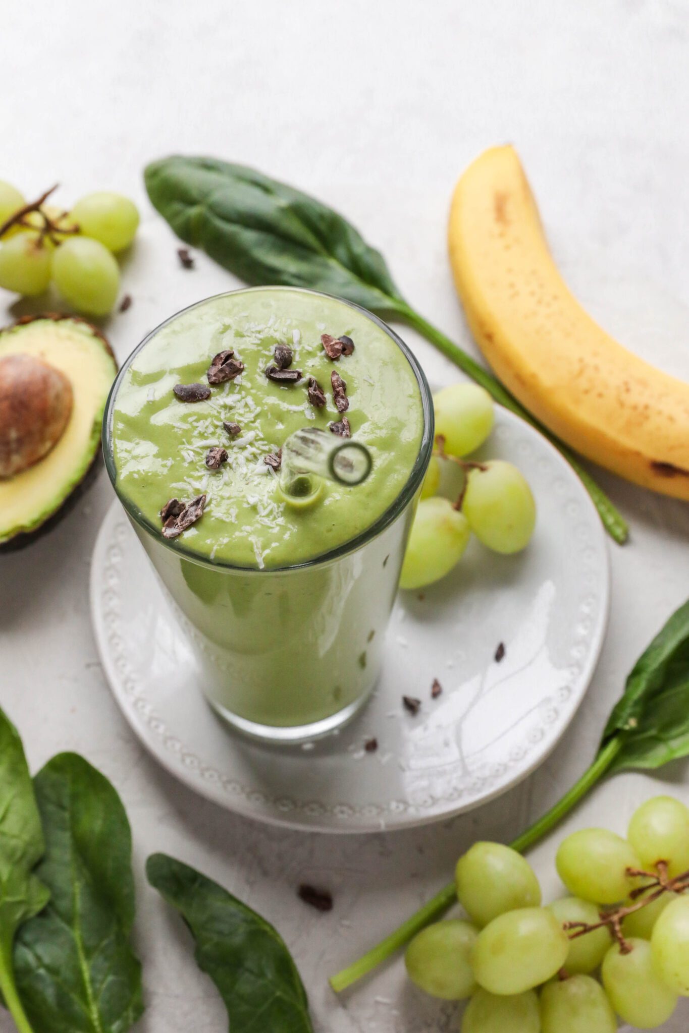 Green Grape Protein Shake Recipe - Flora & Vino