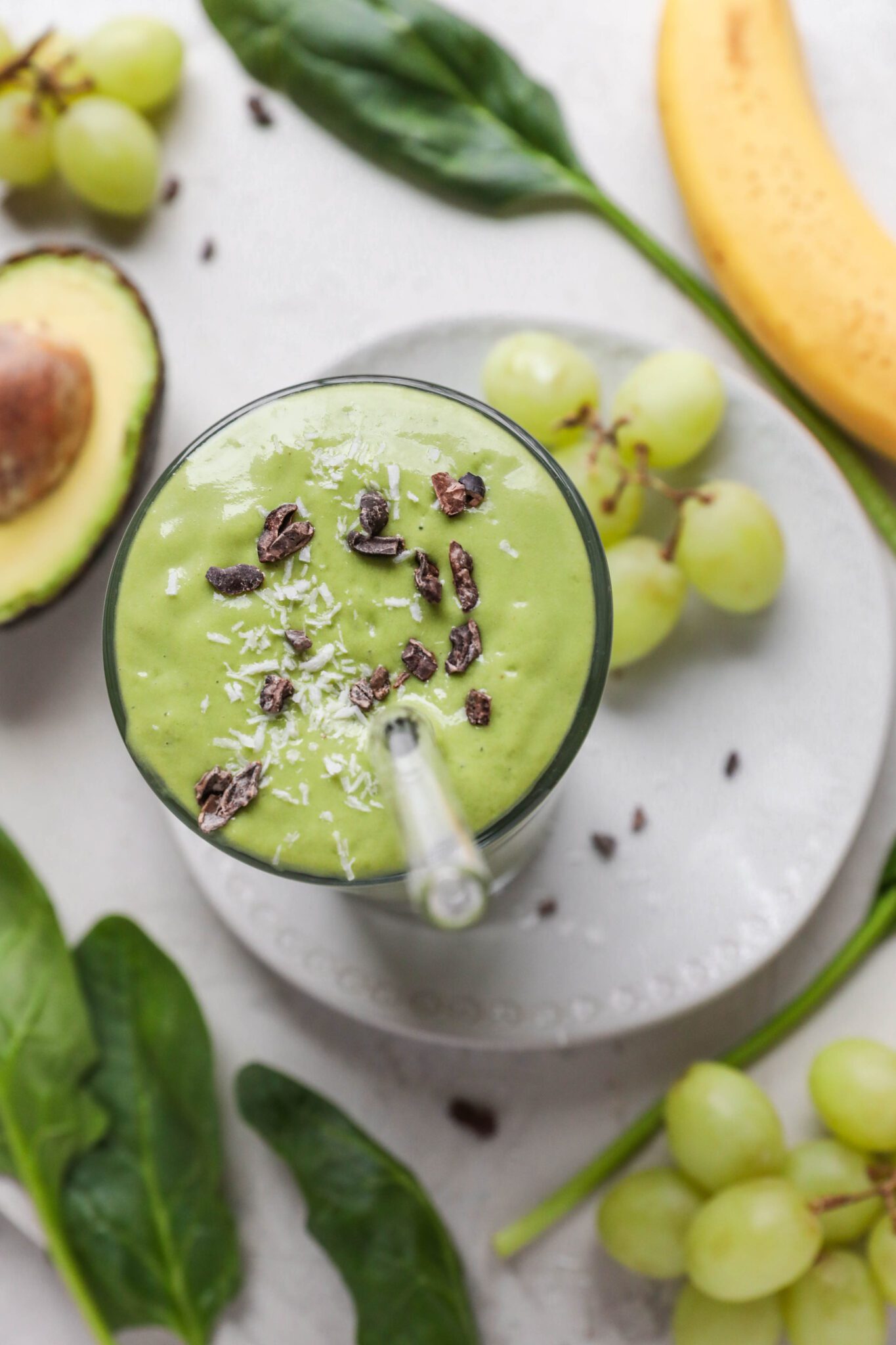 Green Grape Protein Shake - Flora & Vino