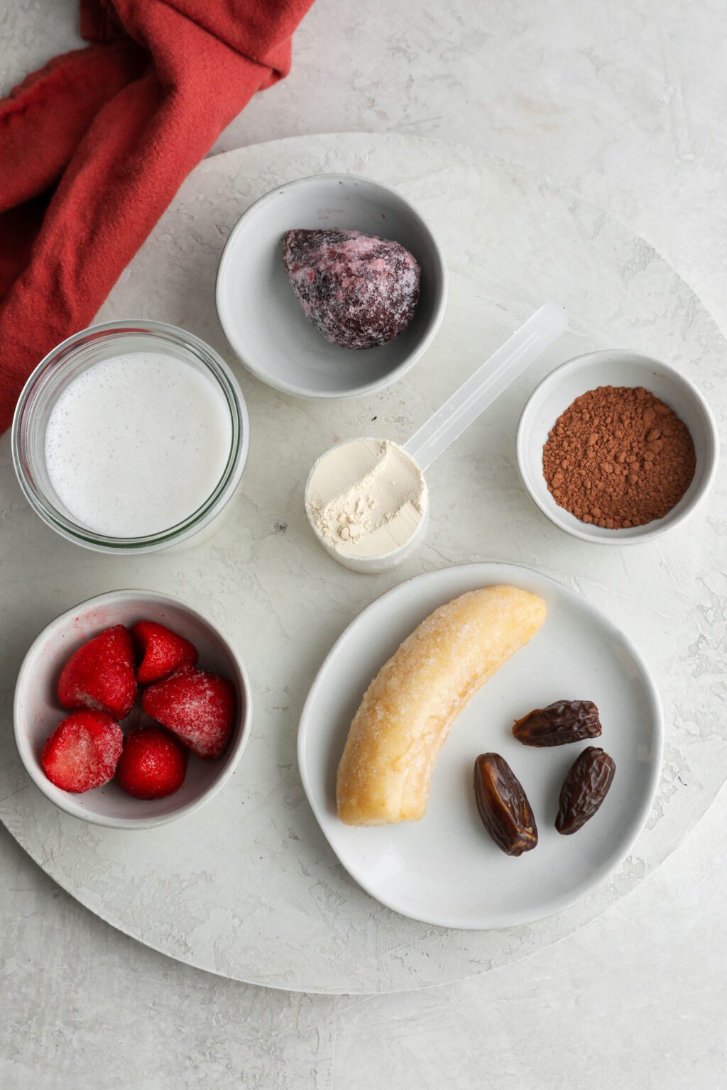 Red Velvet Protein Shake - Flora & Vino