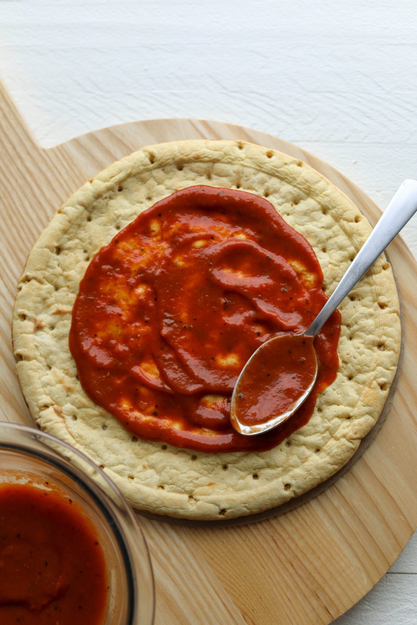 BBQ Tofu Pizza with Chickpea Crust Recipe - Flora & Vino