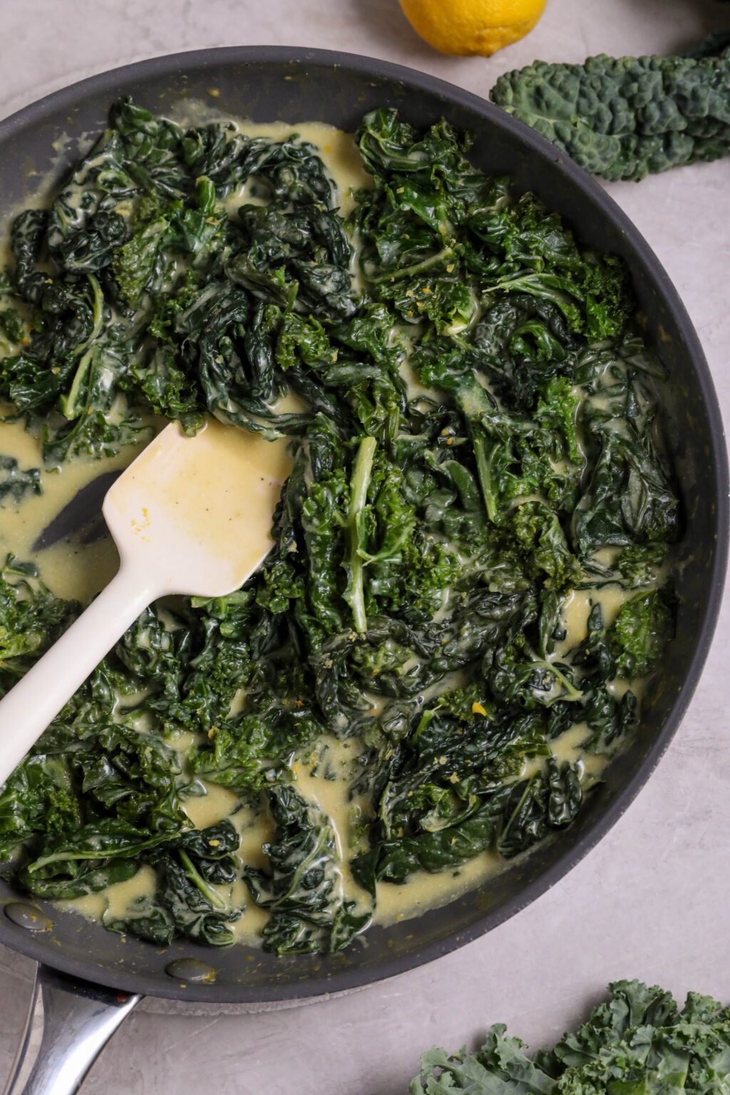 Coconut Creamed Kale Recipe (1-pan!) - Flora & Vino