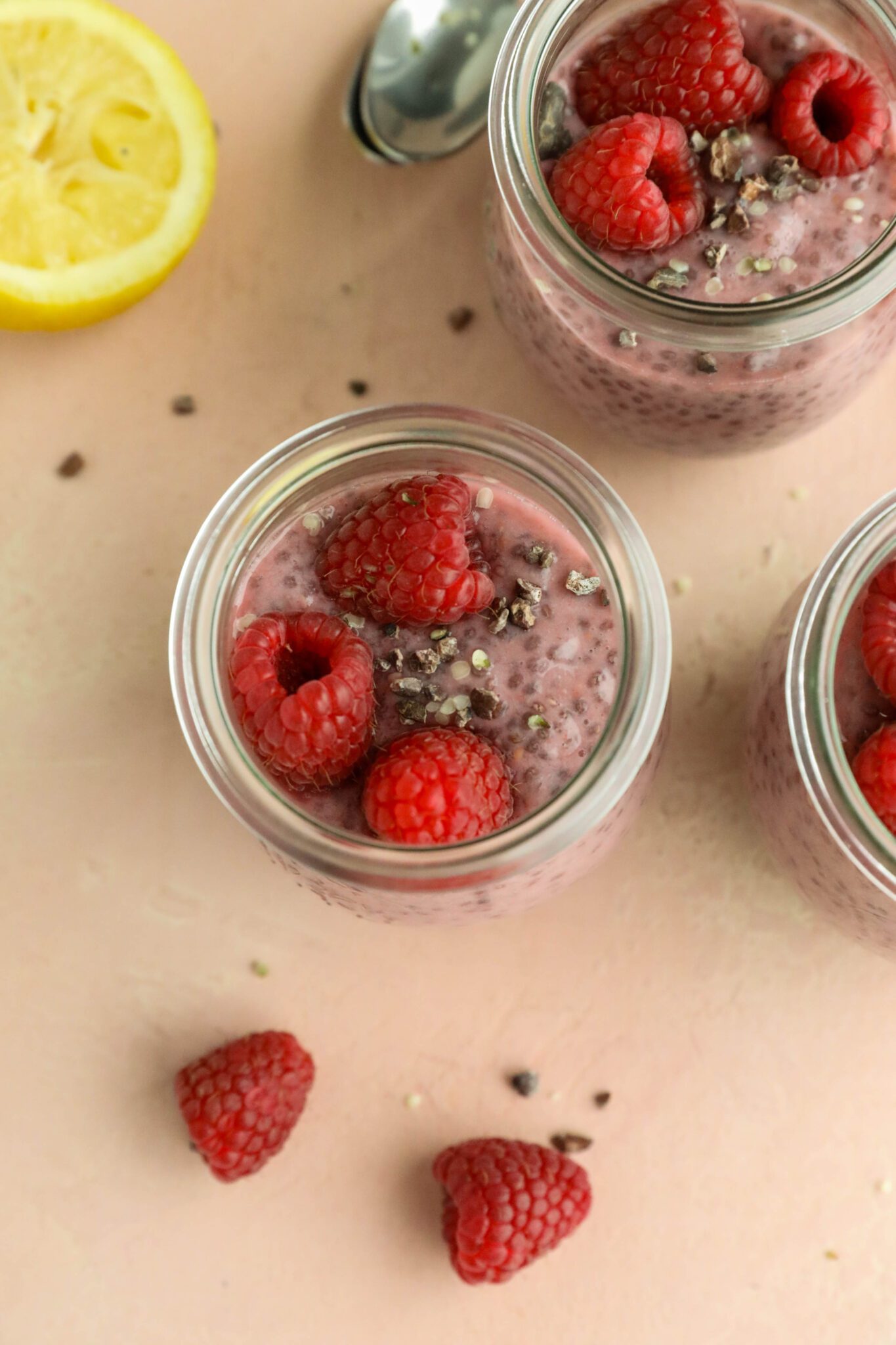 Raspberry Chia Pudding Recipe (naturally sweetened!) - Flora & Vino
