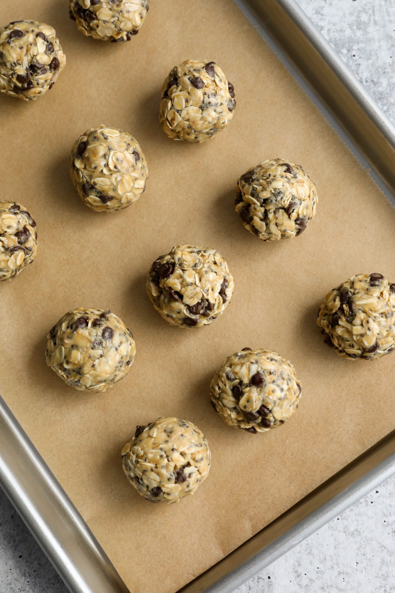 Tahini Chocolate Chip Bliss Balls Recipe - Flora & Vino