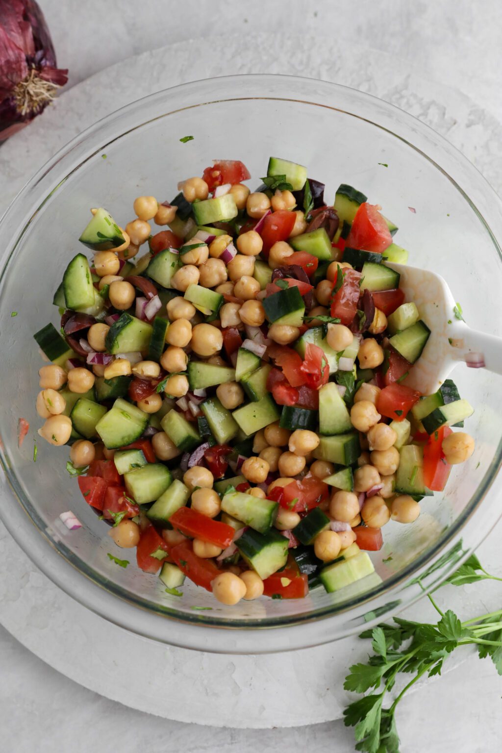 Chopped Greek Wrap Recipe - Flora & Vino