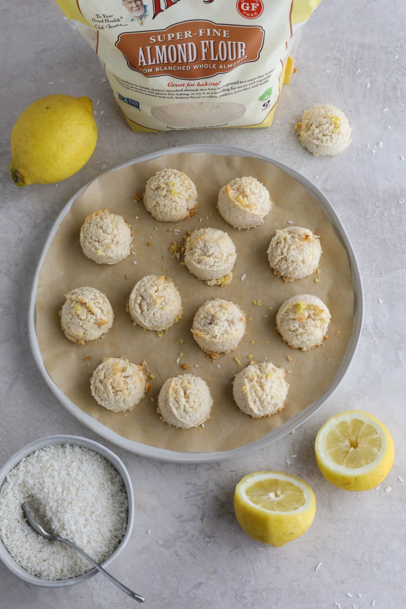 Lemon Almond Flour Macaroons Recipe (Grain-Free!) - Flora & Vino