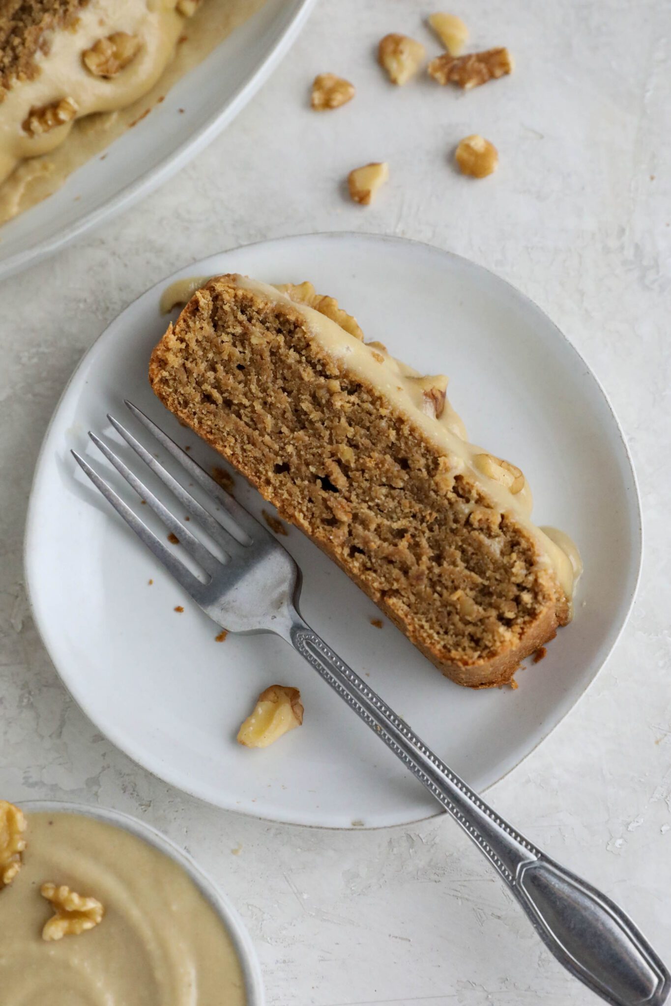Vegan Walnut Coffee Cake Recipe - Flora & Vino